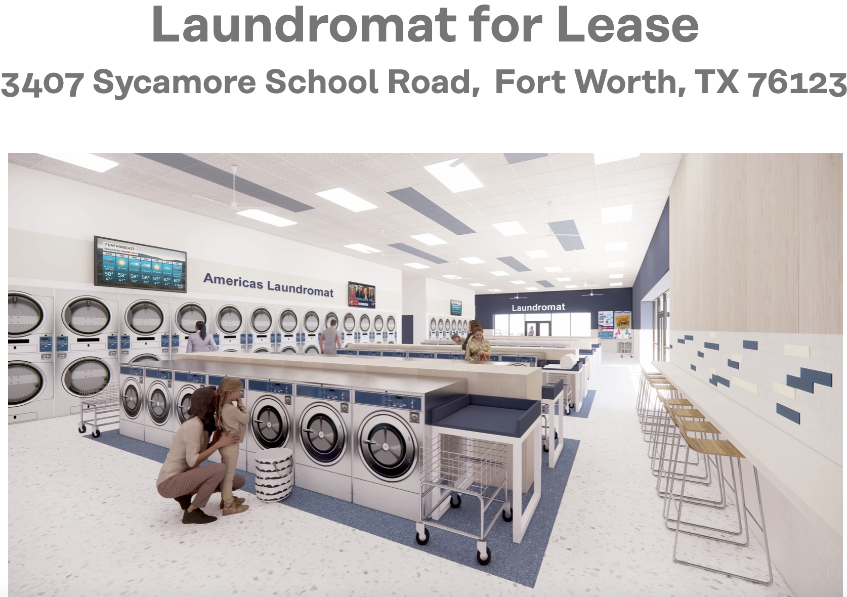 Listing with map – Laundromat Marketplace